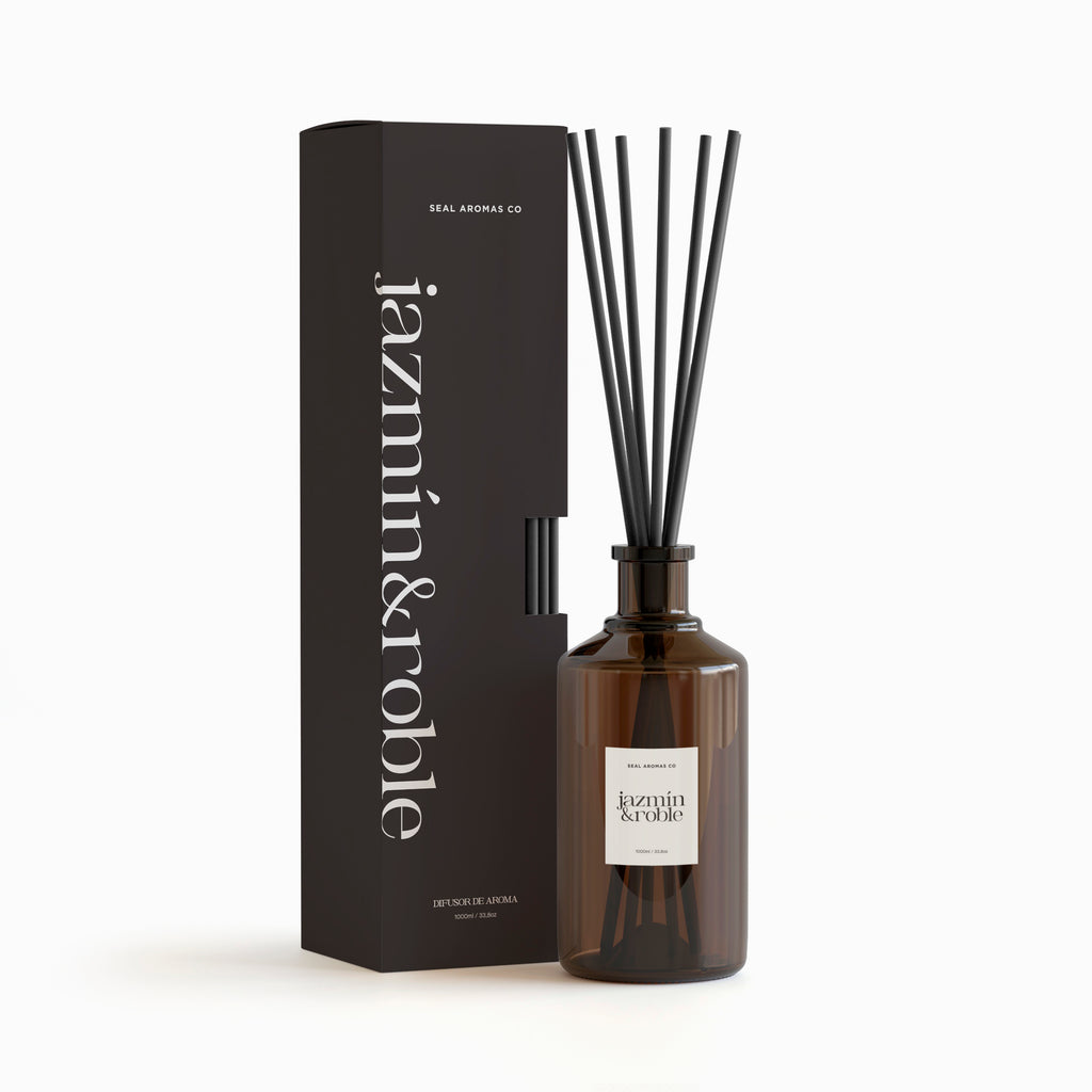 Reed Diffuser XXL Amber - Jazmin & Roble – SEAL AROMAS